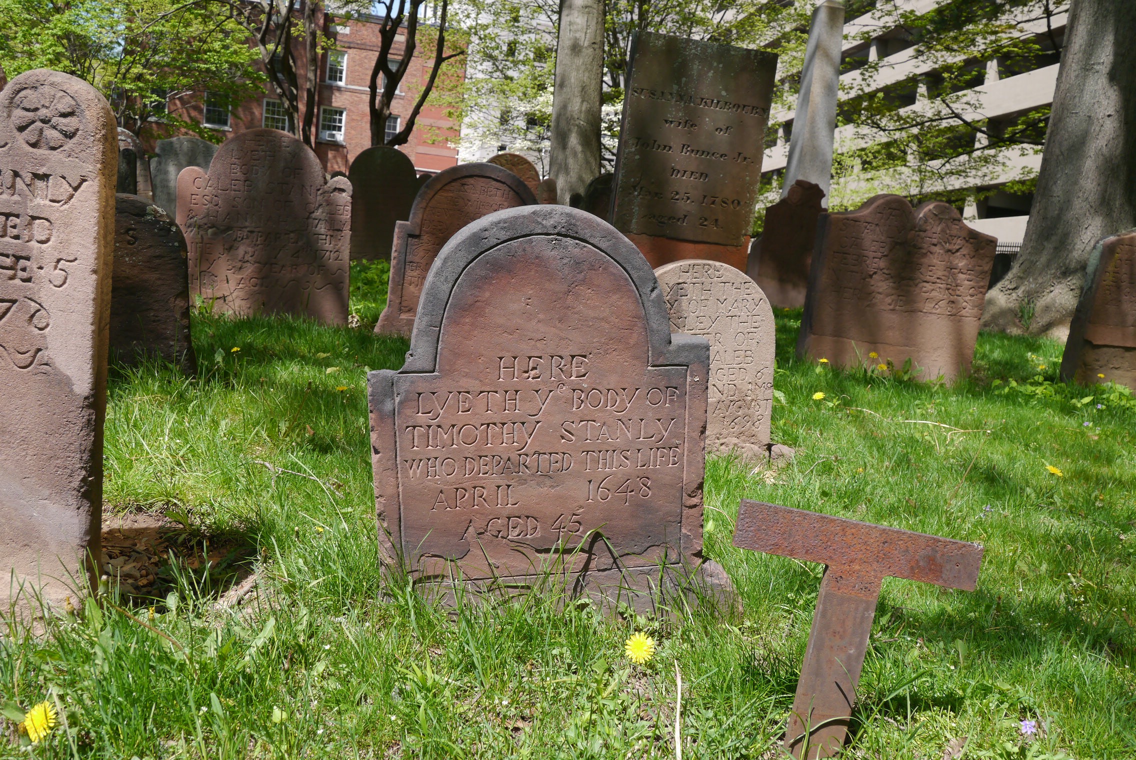 Timothy Stanley and Hartford’s Ancient Burying Ground | Genealogy Ensemble